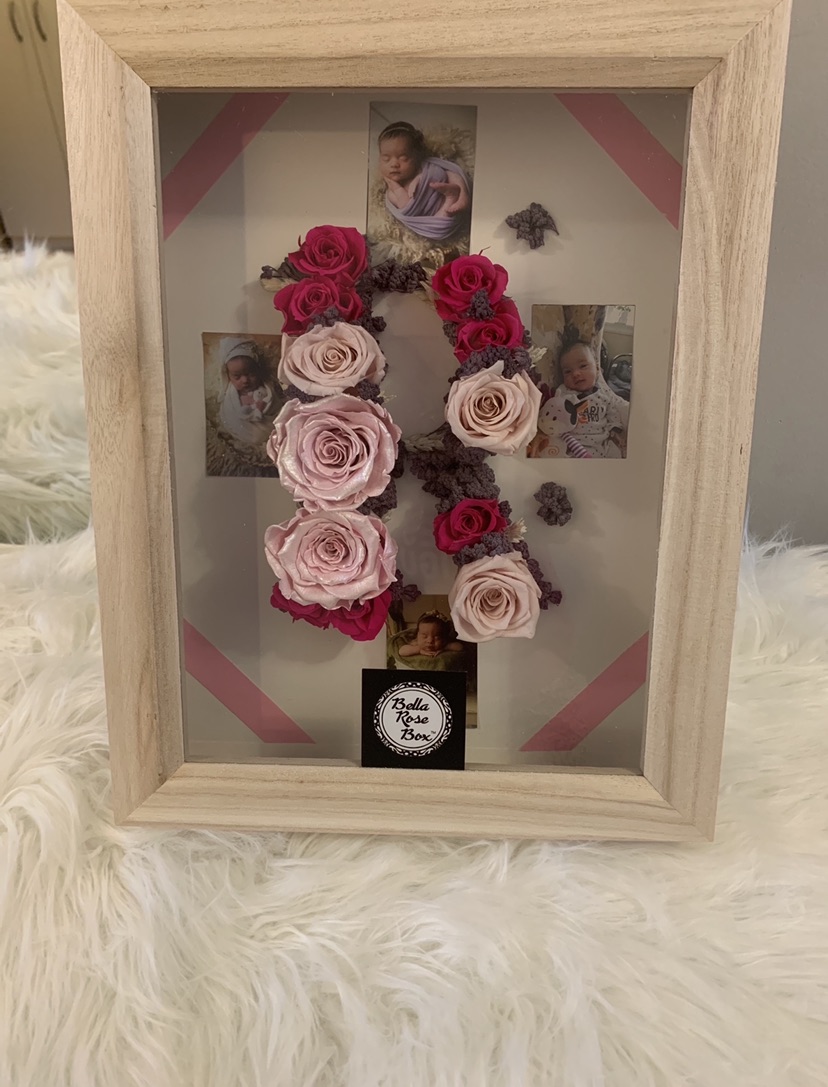 3D Bella Rose Box™ Natural Wood Large Shadow Box – Bella Rose Box™